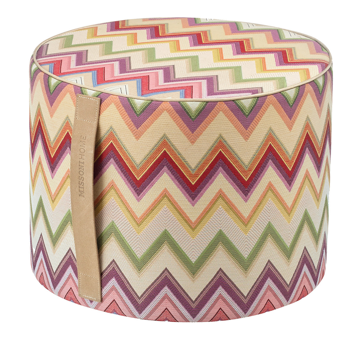 Garden Light Agadir Cylinder Pouf Missoni Home Collection | Artemest